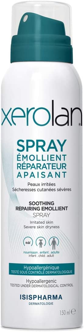 ISISPHARMA XEROLAN SPRAY REPARADOR CALMANTE 150ML – supiel.com.mx