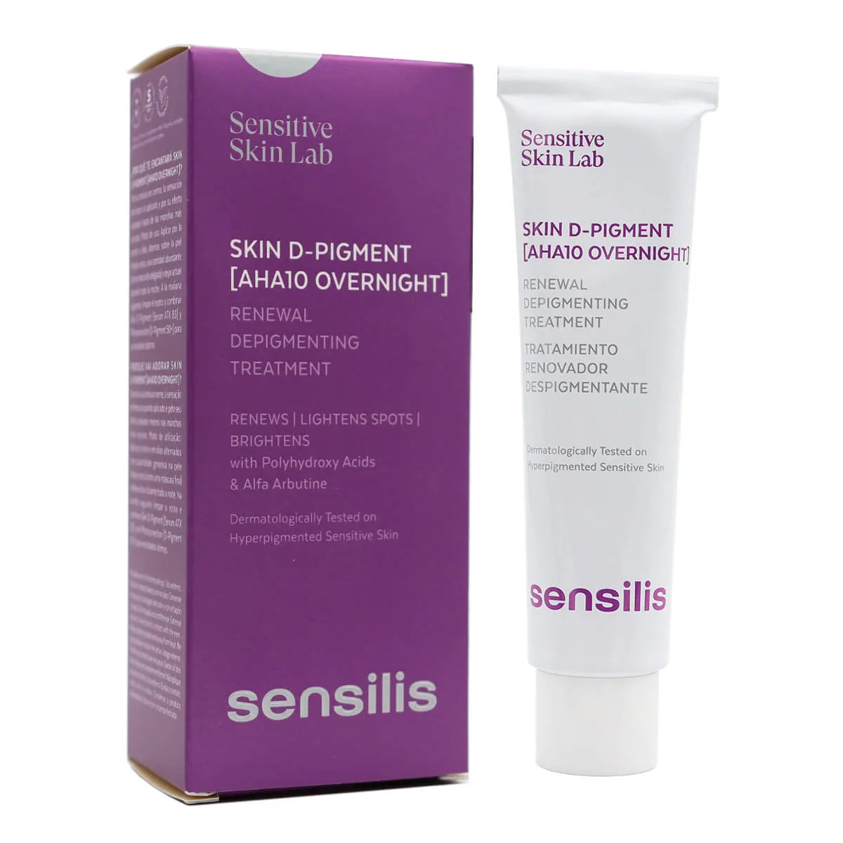 SENSILIS SENSITIVE SKIN LAB DPIGMENT [AHA10 OVERNIGHT] 30ML – supiel.com.mx