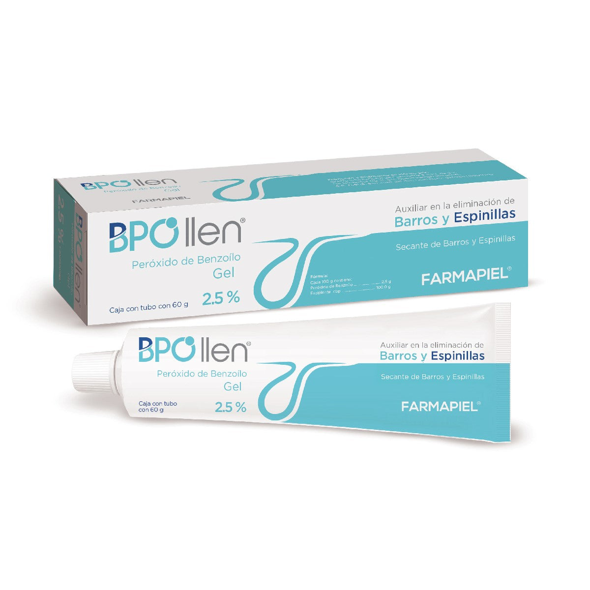 Farmapiel Bpollen Gel 2.5% Peroxido De Benzolio 60G – supiel.com.mx