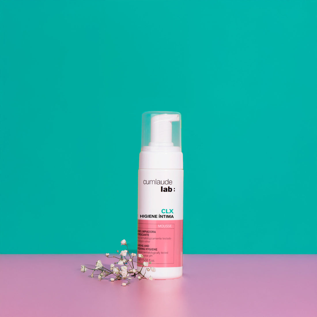 Cumlaude lab Mousse Higiene Intima CLX 165ml – supiel.com.mx