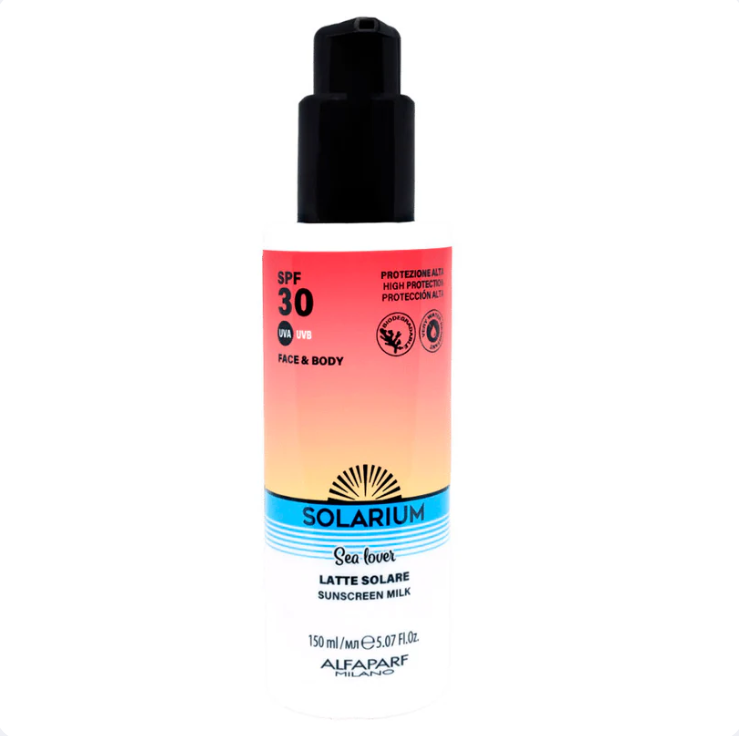 SOLARIUM FPS30 Sunscreen milk 150ml – supiel.com.mx