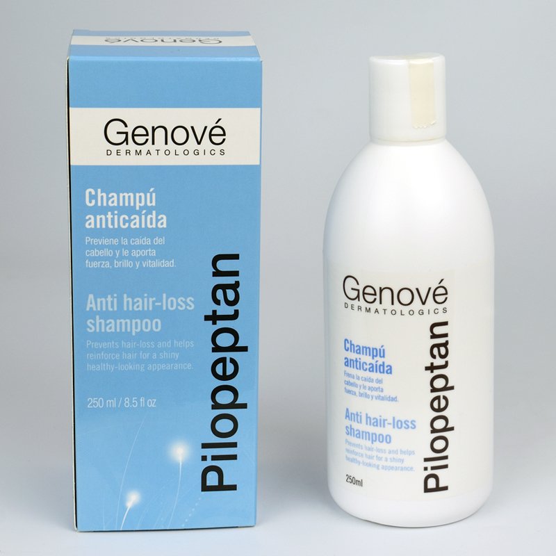 GENOVE PILOPEPTAN Shampoo anticaída 250ml – supiel.com.mx